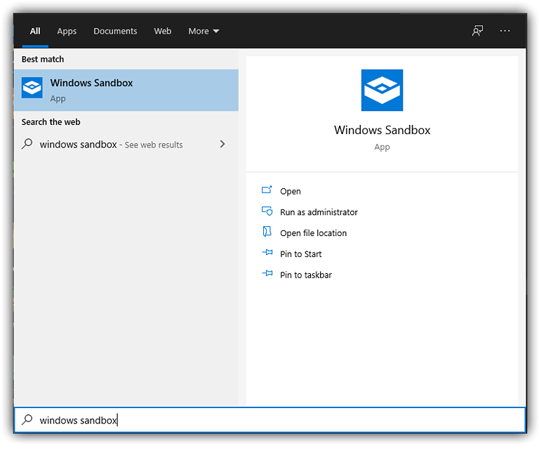 Windows Sandbox Kurulumu ve Yapılandırılması